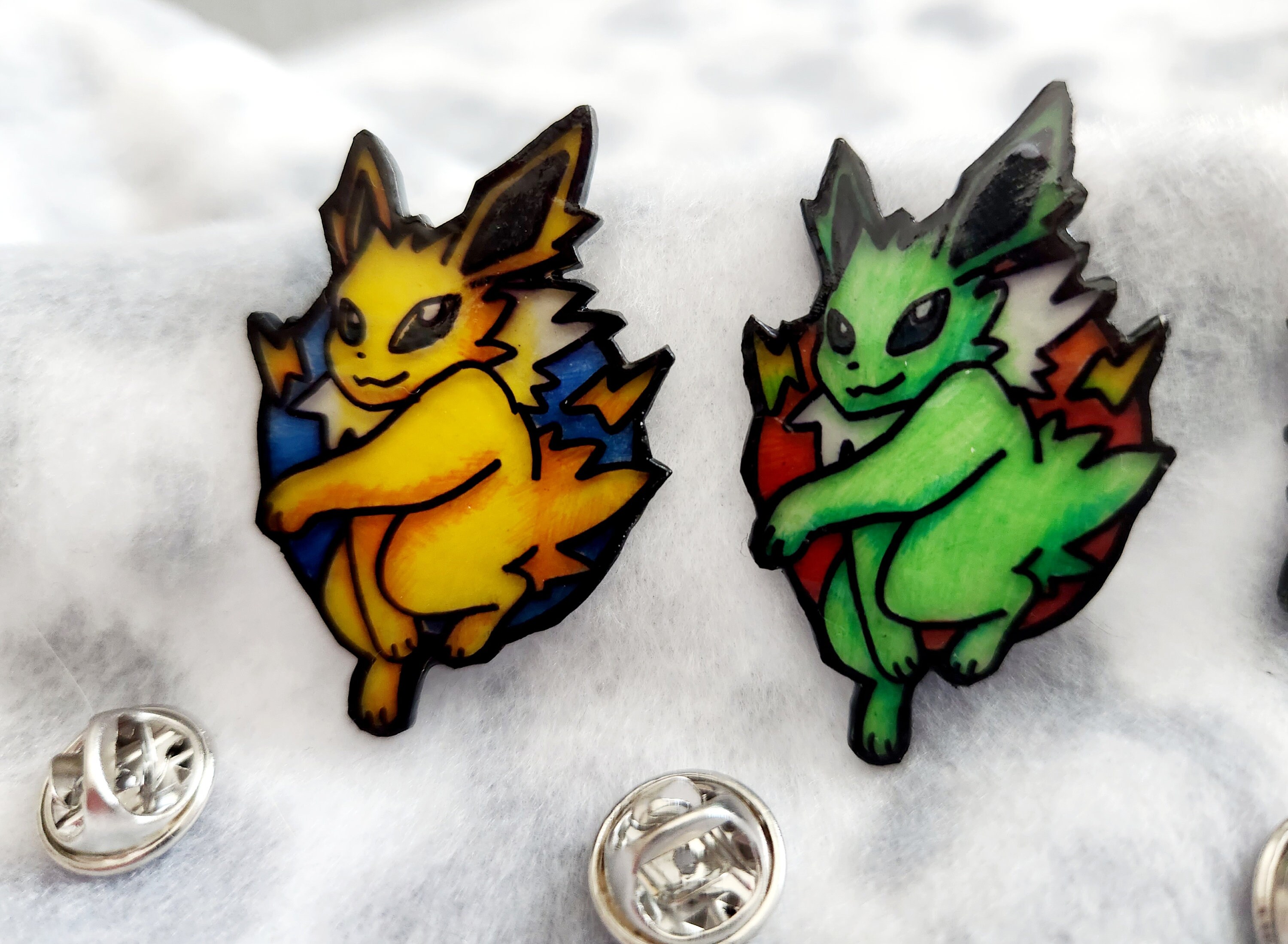 Electric Pokemon Shrink Plastic Pins - Etsy