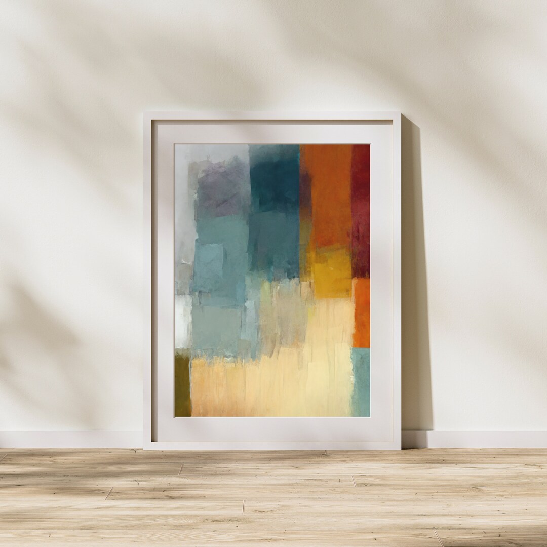 Stunning Abstract Colorway Print | Modern Wall Art | 3:4 Aspect Ratio ...