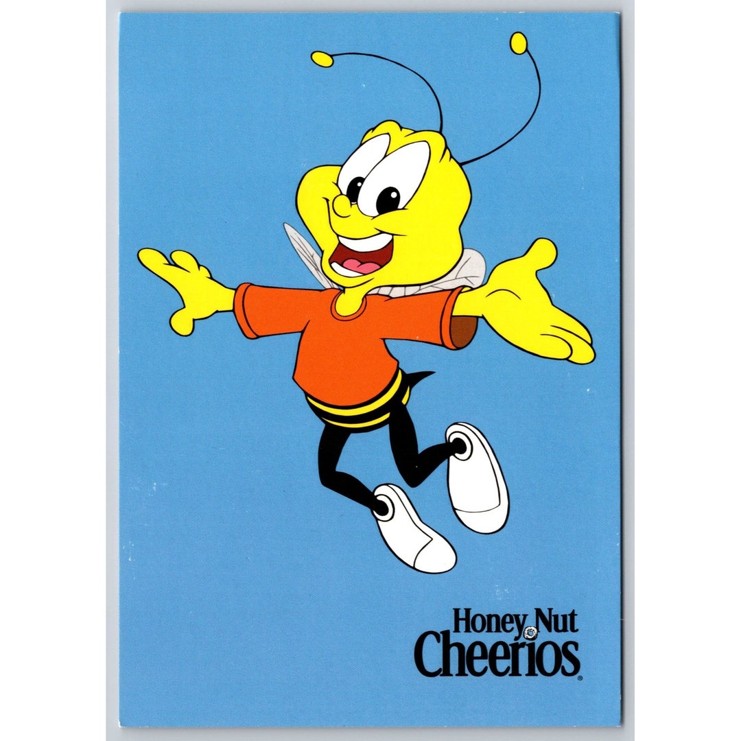 Postcard Honey Nut Cheerios Bee Advertising Eyecards - Etsy