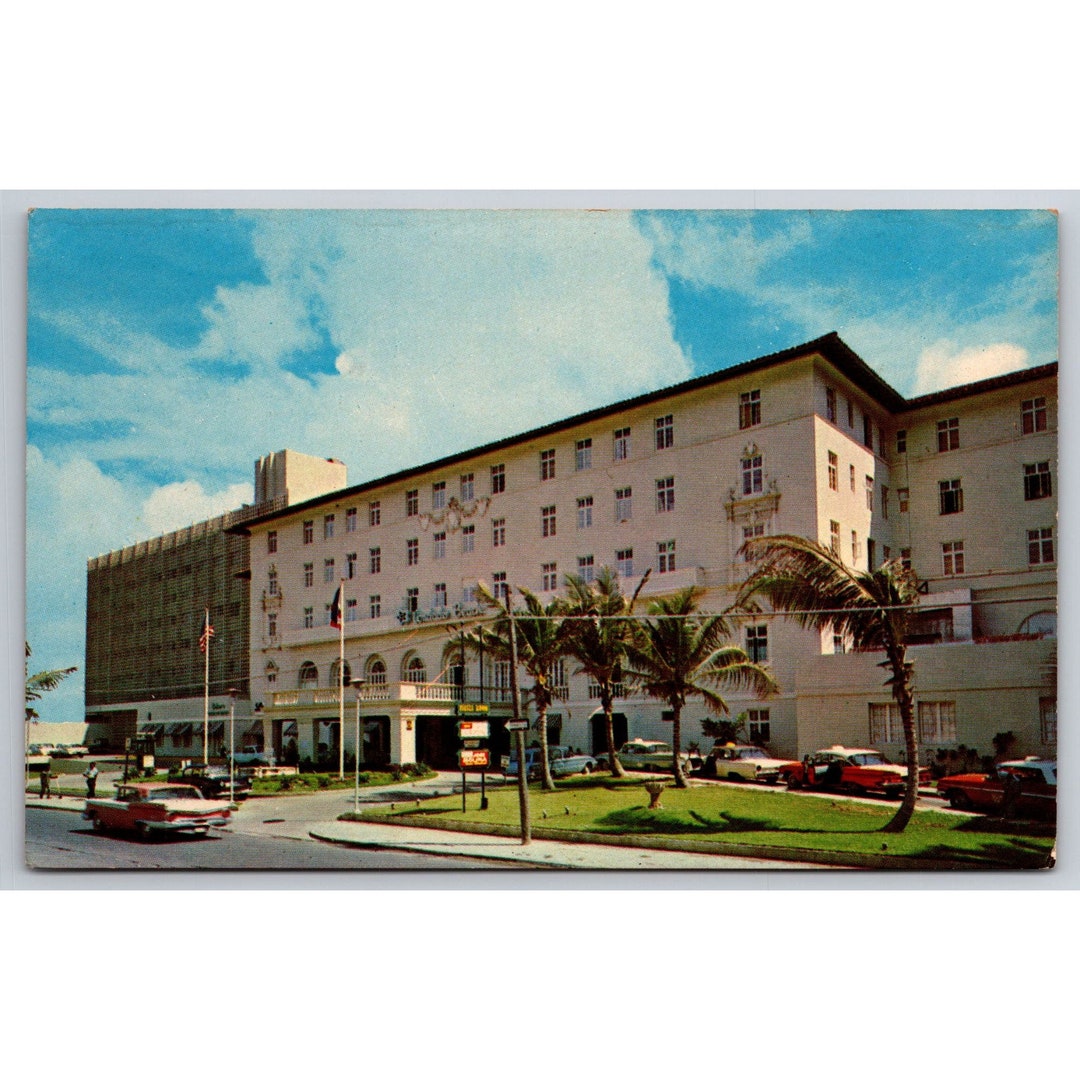 Postcard Vintage Condado Beach Hotel San Juan Puerto Rico 0804 - Etsy