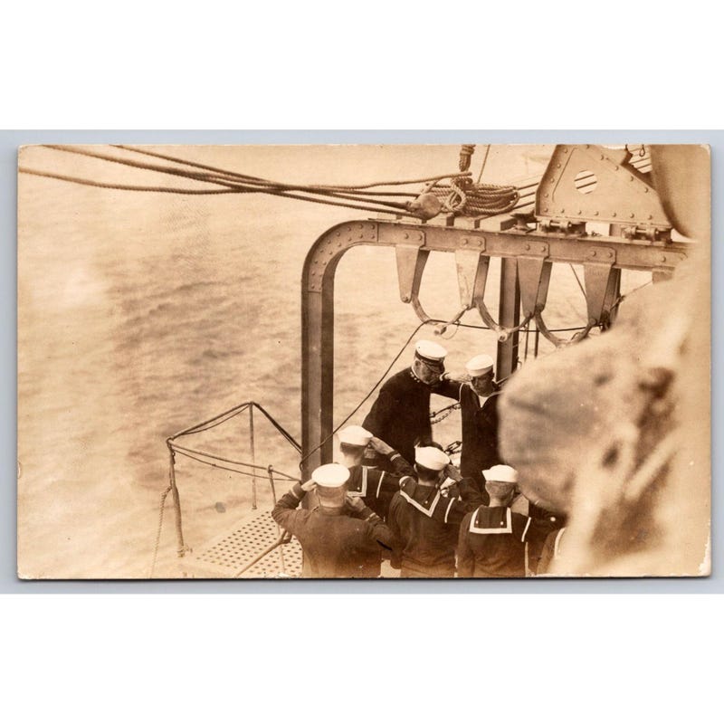 Sailor Postcard - Etsy