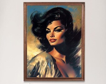 Cynthia. // Midcentury / Mid-century Girl / Tretchikoff / J.H Lynch ...