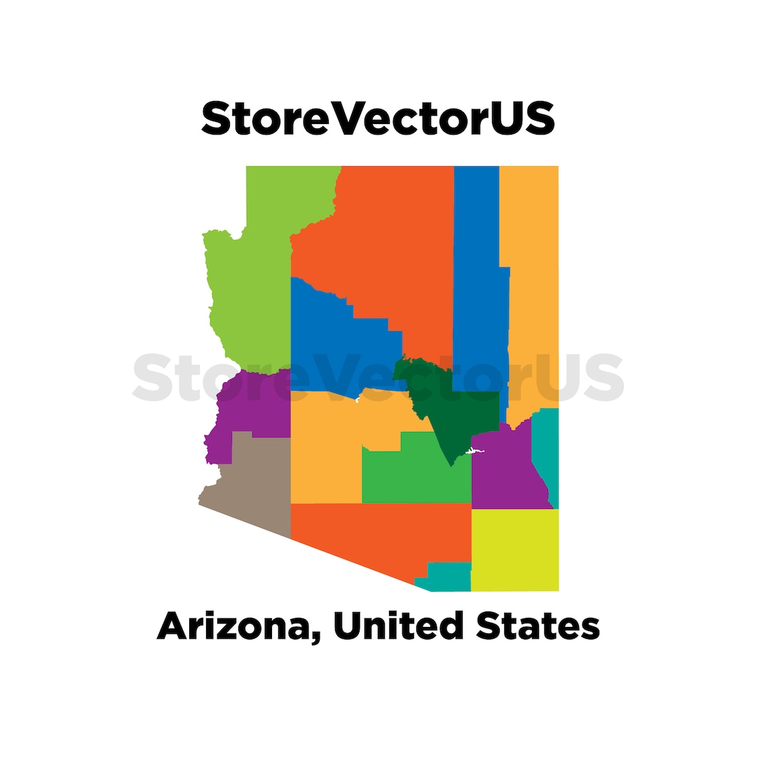 Arizona | Printable Map of the State of Arizona | Printable Map of the ...