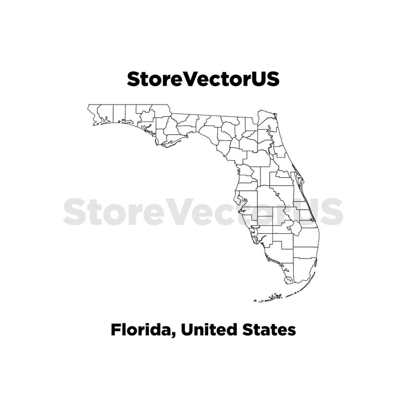 Florida | Printable Map of the State of Florida | Printable Map of the ...