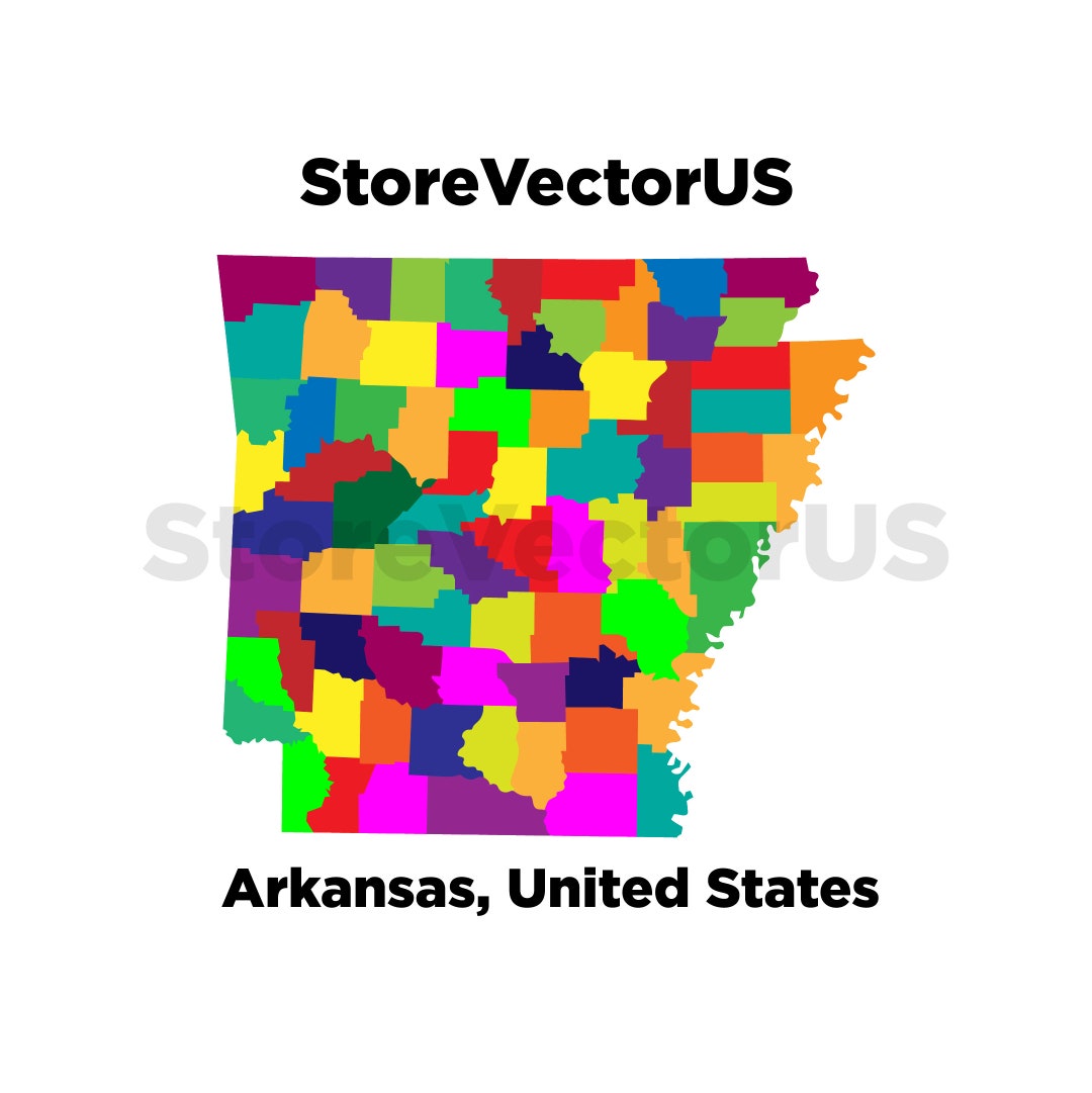 Arkansas | Printable Map of the State of Arkansas | Printable Map of ...