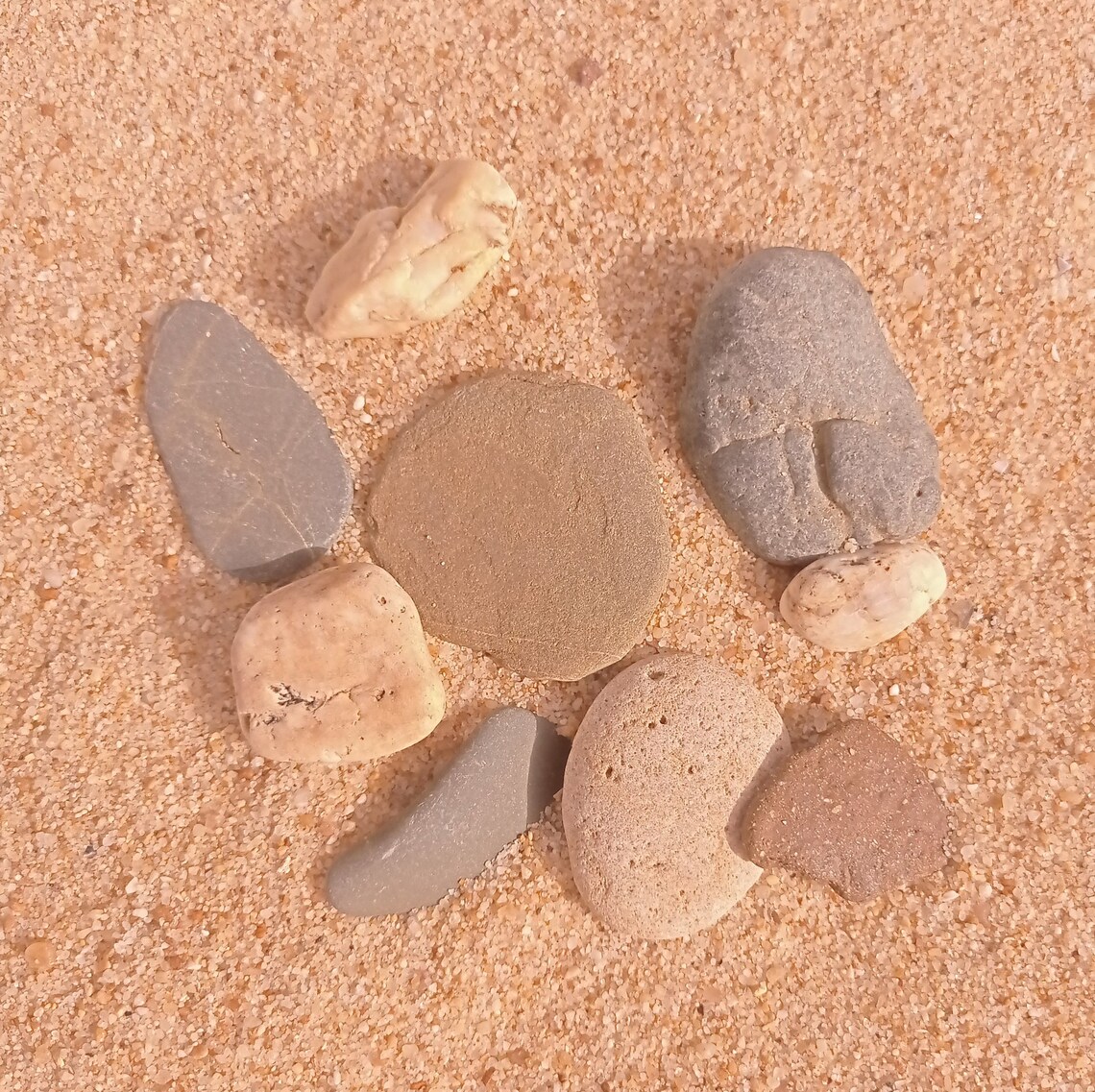 Beach Stones Random Mix (medium/small Size) - Etsy