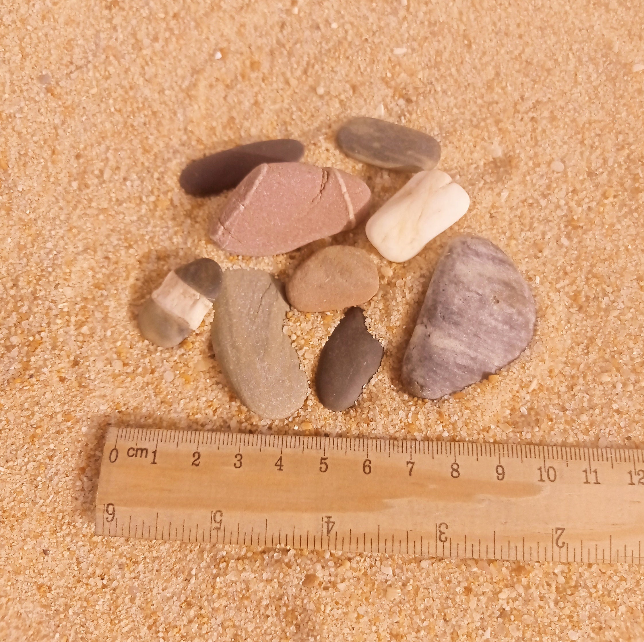 Beach Stones Random Mix (medium/small Size) - Etsy