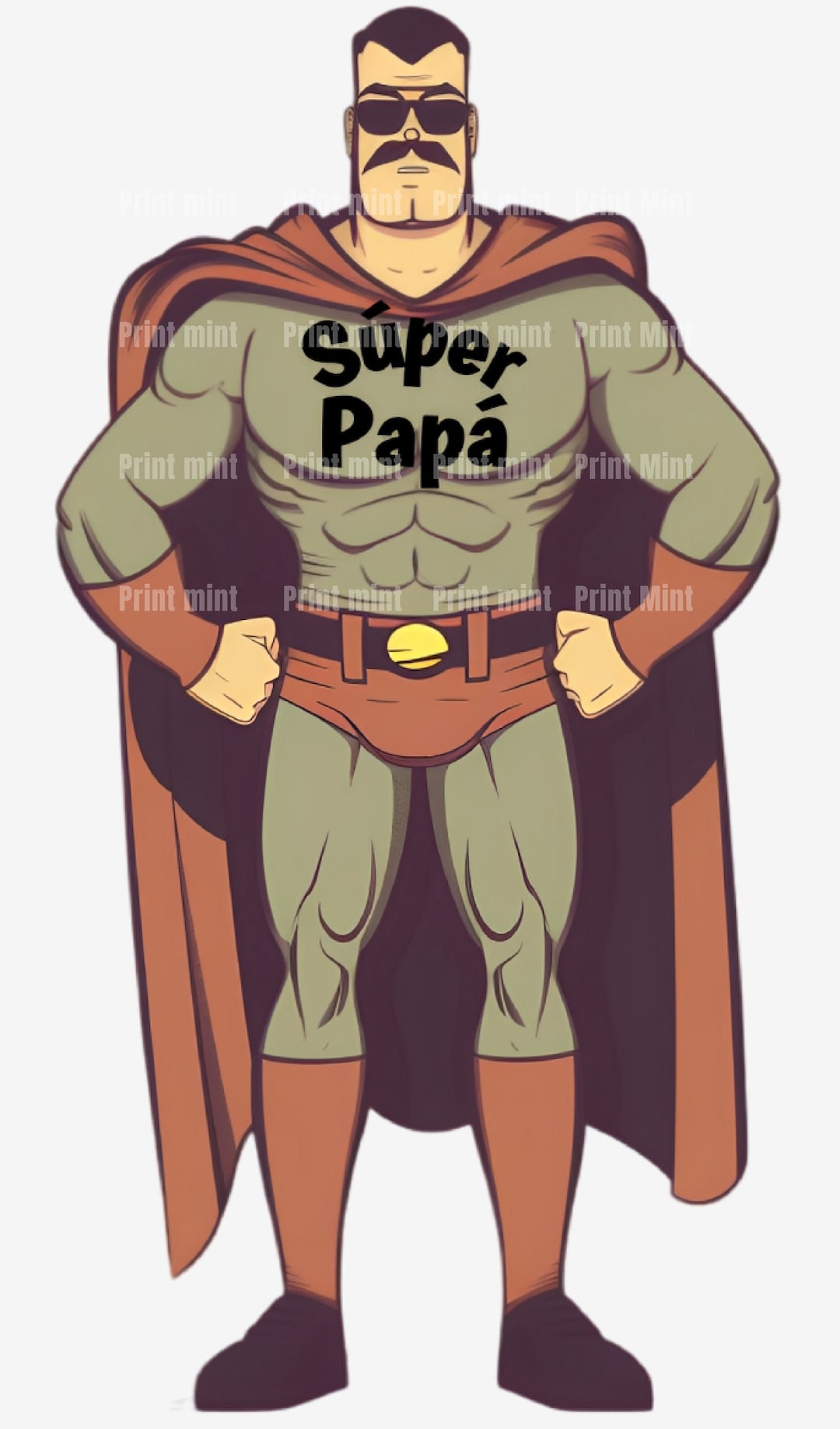 Súper Papá Digital Image300 Dpi Graphic for T-shirt, Cup ...