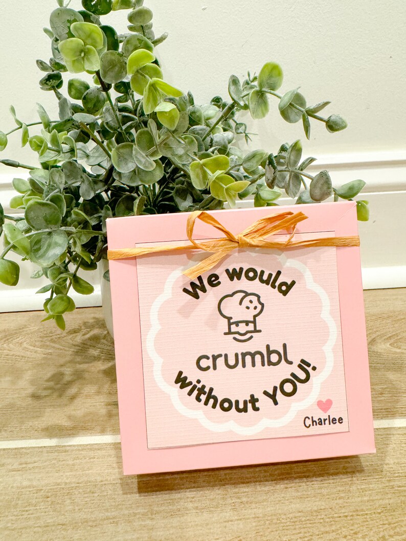 Crumbl Gift Tag - Etsy