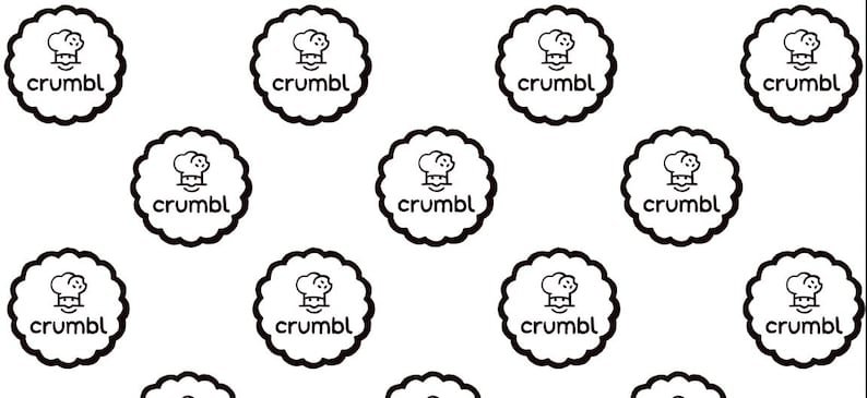 Crumbl Transparent Logo 23" Square - Etsy