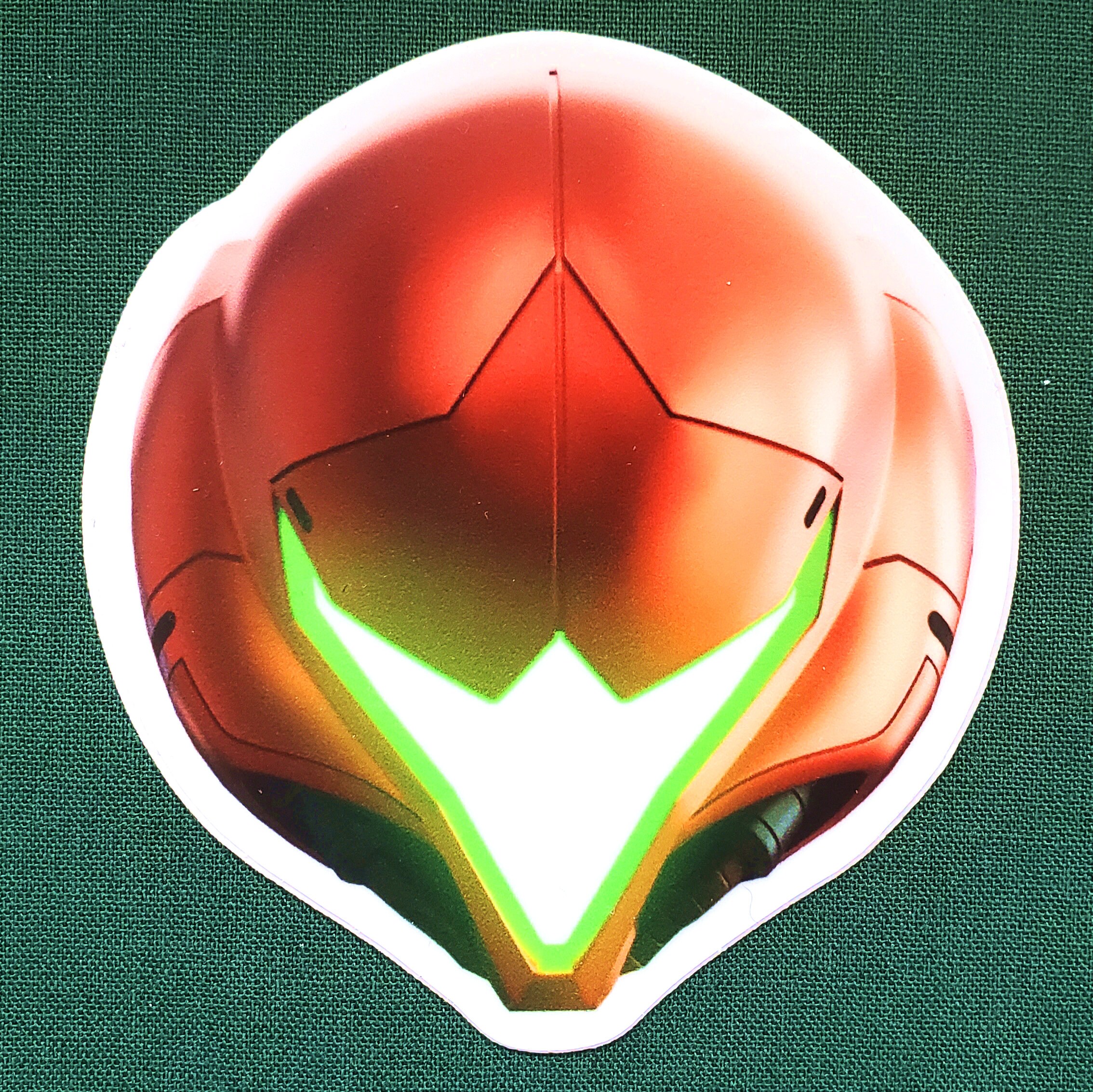 Metroid Samus Aran Vinyl Waterproof Sticker - Etsy