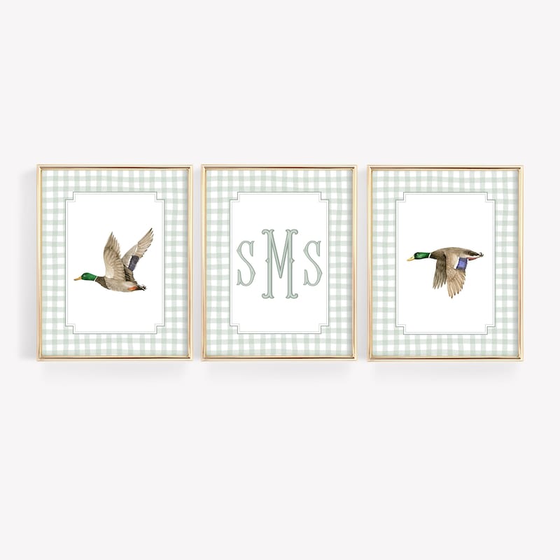 Duck Nursery Framed Art - Etsy