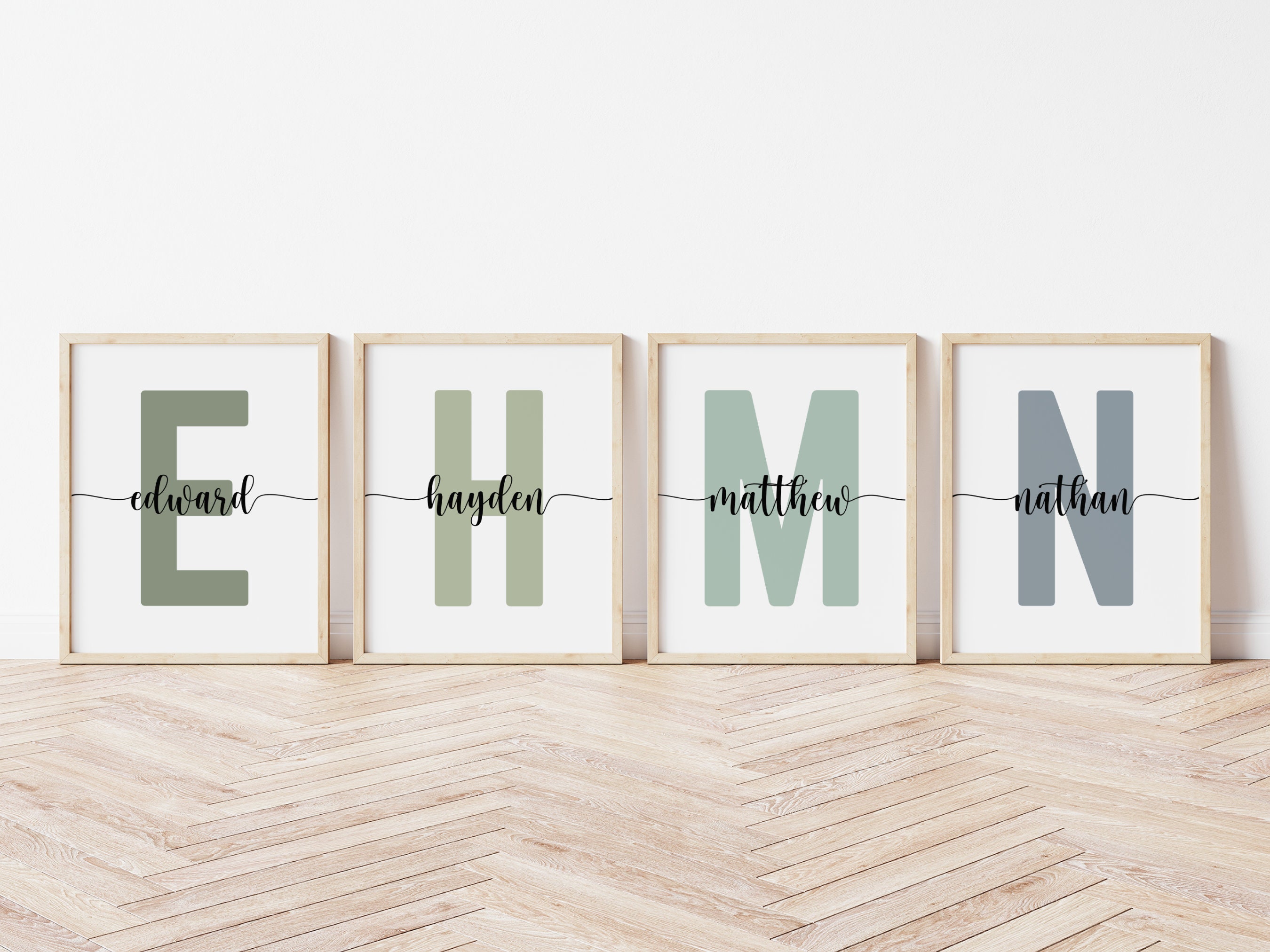 Custom Initial Print Name Printable Personalized Name Print - Etsy