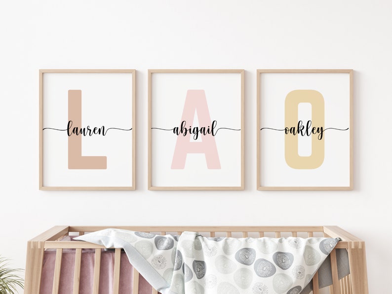 Custom Initial Print Name Printable Personalized Name Print - Etsy