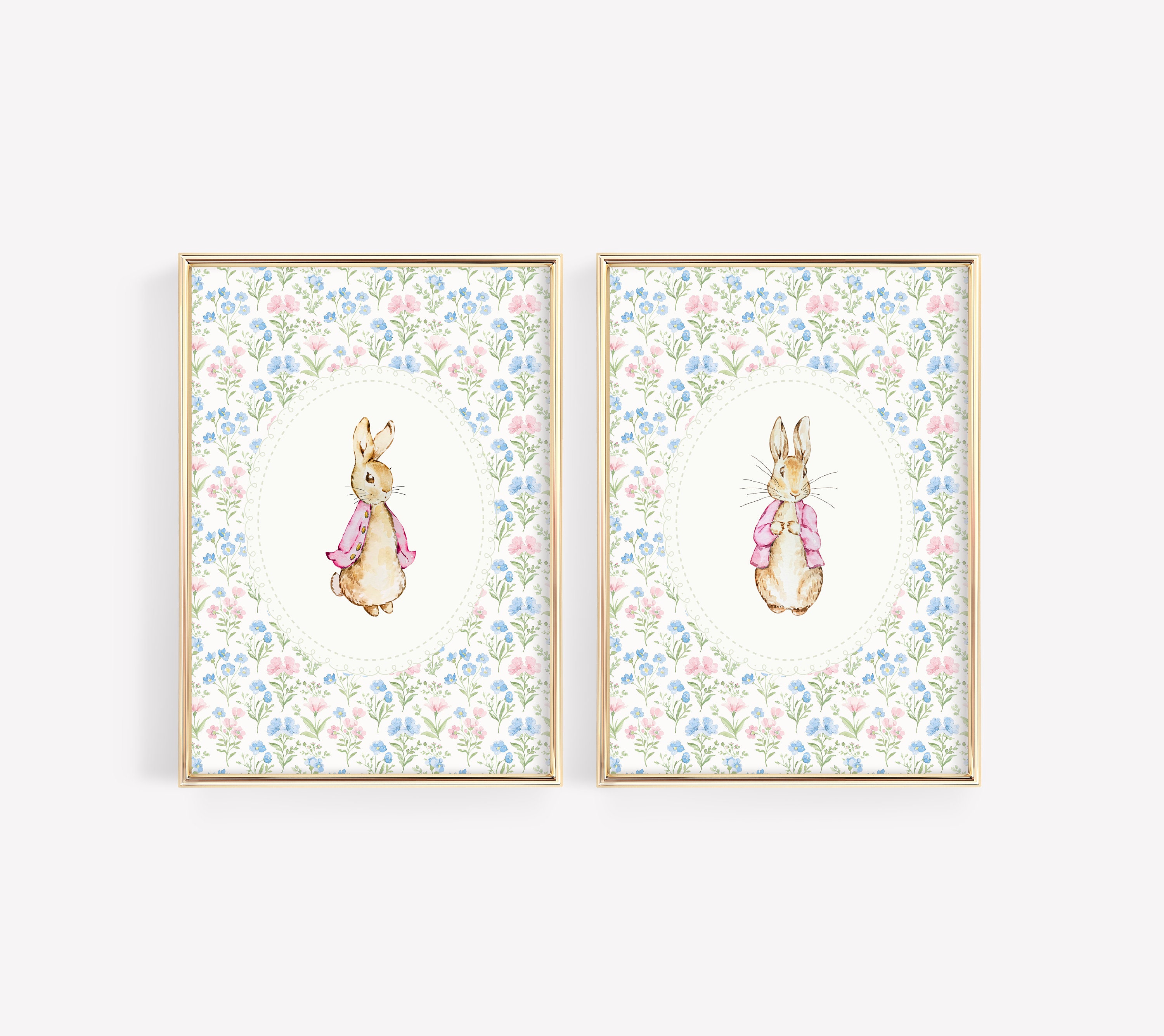 Peter Rabbit Nursery Decor, Cottagecore Decor, Beatrix Potter Print ...