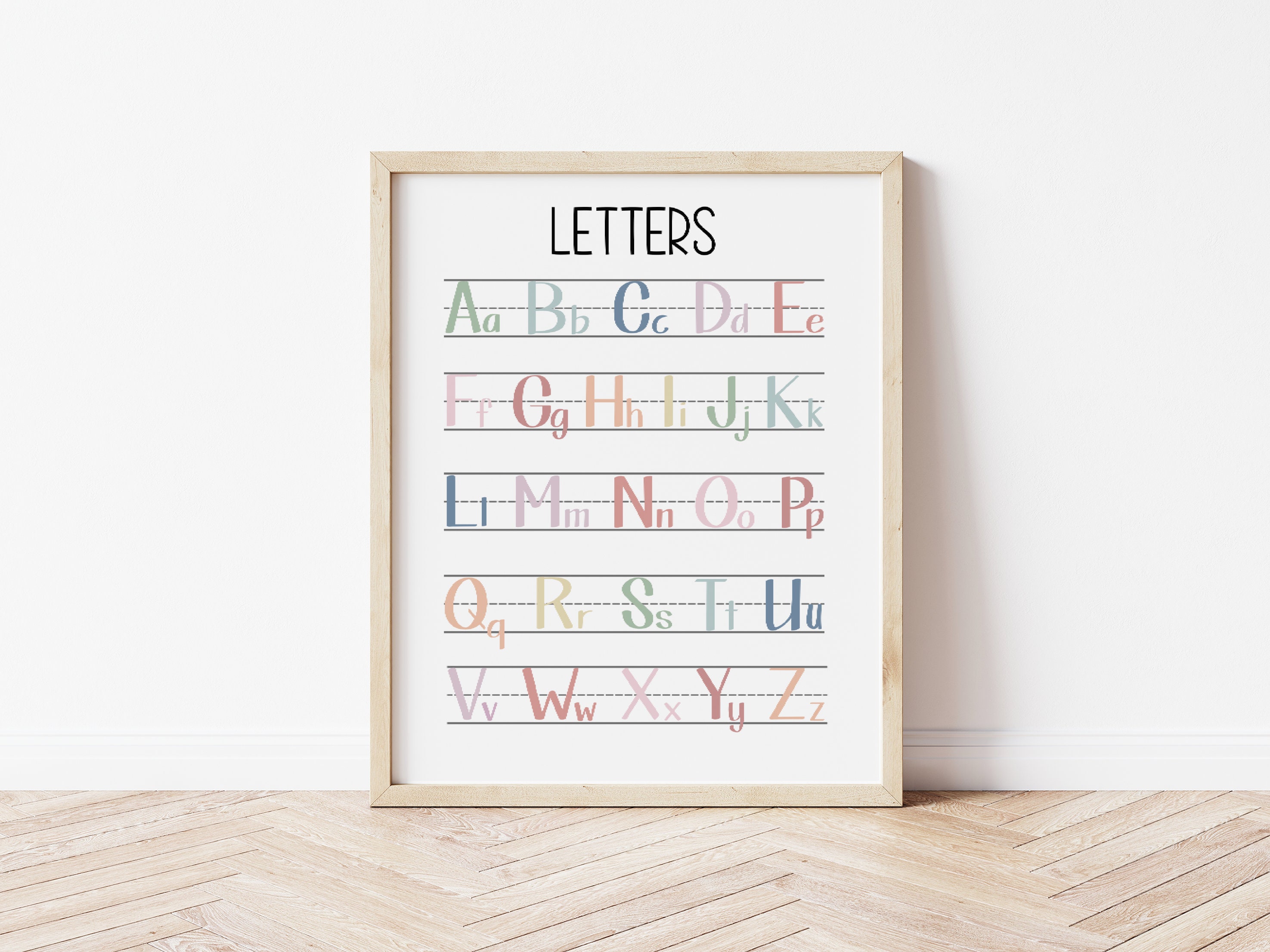 Set of 12 Educational Posters Montessori Classroom Decor - Etsy