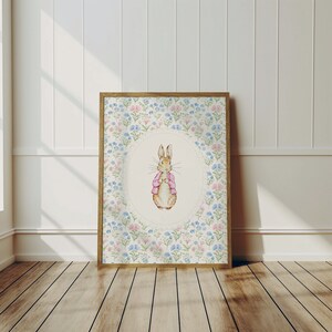 Peter Rabbit Nursery Decor, Cottagecore Decor, Beatrix Potter Print ...