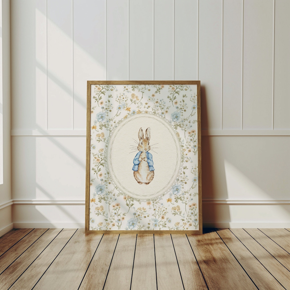 Peter Rabbit Nursery Decor, Vintage Peter Rabbit Print, Gender Neutral ...