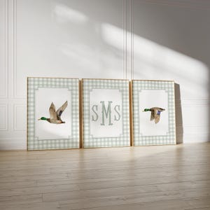 Custom Mallard Duck Wall Art, Wall Prints for Boys Room, Duck Nursery ...