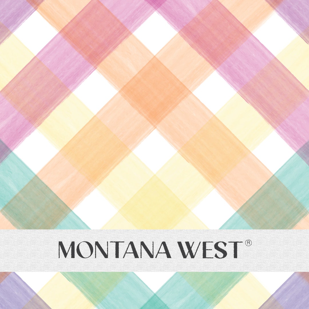 Colorful Brush Stroke Seamless Pattern, Digital Watercolor Gentle Brush ...