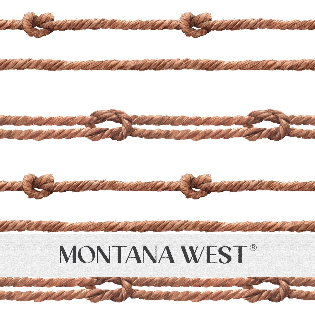 Sea Ropes Seamless Pattern, Digital Watercolor Striped Sea Rope Knots ...