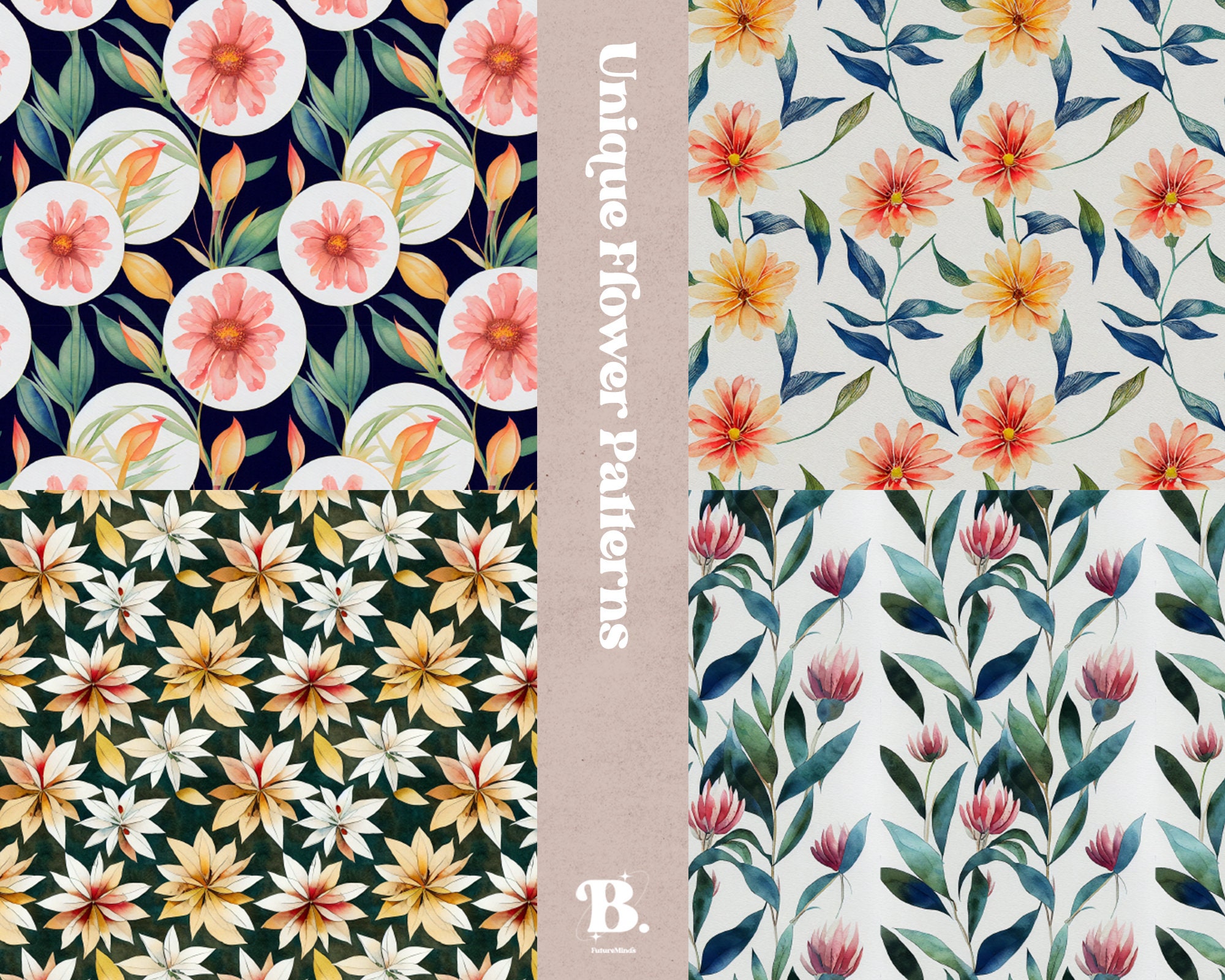 Funky Flower Patterns