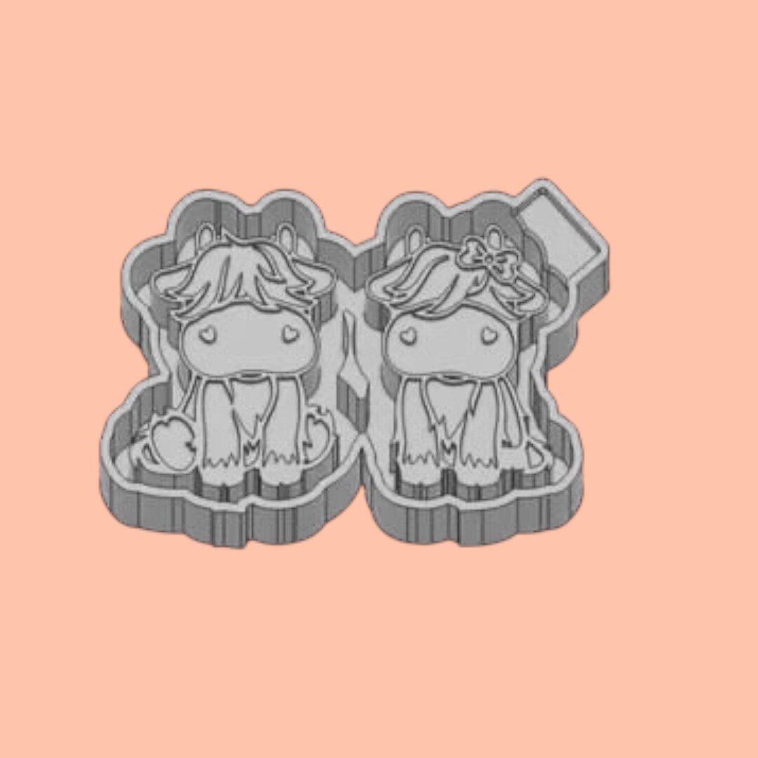 Vent Cow Freshie Silicon Mold / Molder - Etsy