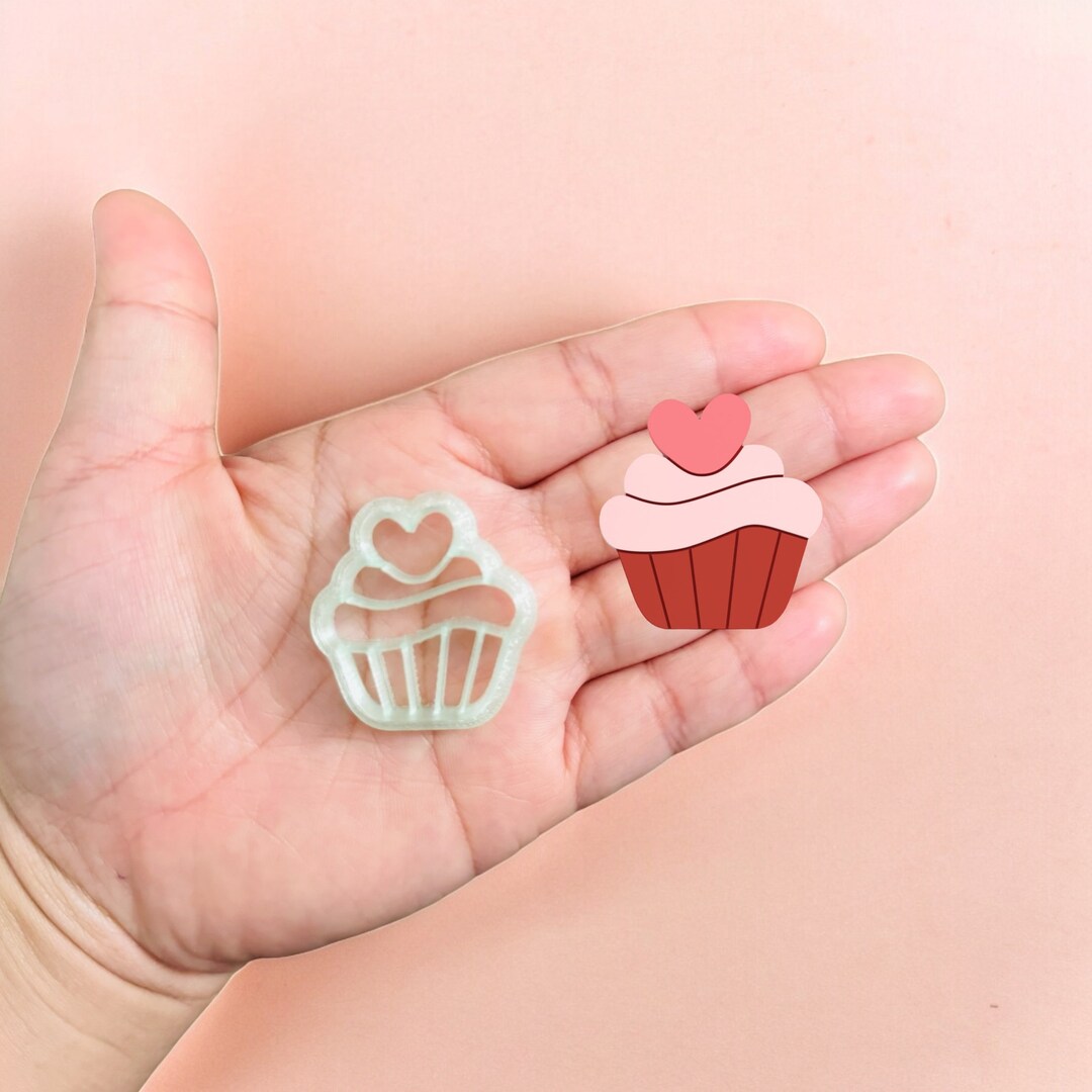 Cute Cupcake Clay Cutter| Polymer Clay Cutter - Etsy