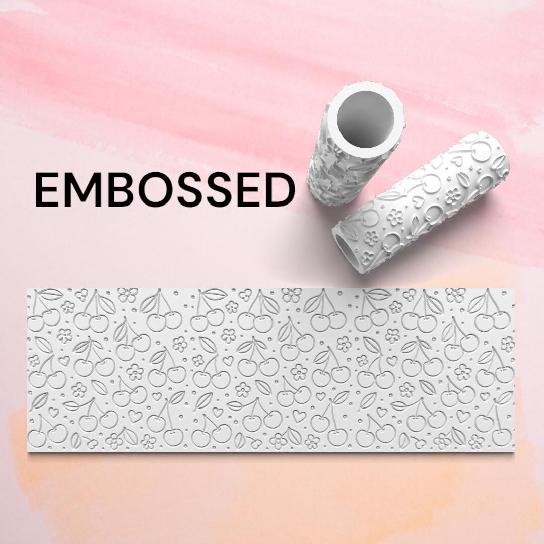 CHERRY Textured Roller 3d Printed - Etsy