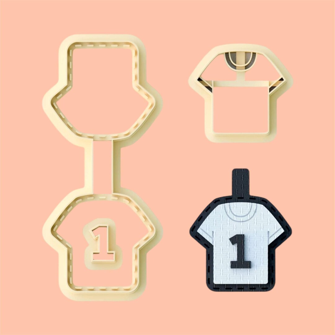 Number 1 Key Chain Clay Cutter - Etsy