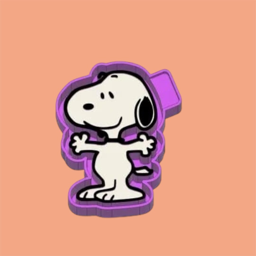Snoopy Freshie Silicon Mold / Molder - Etsy