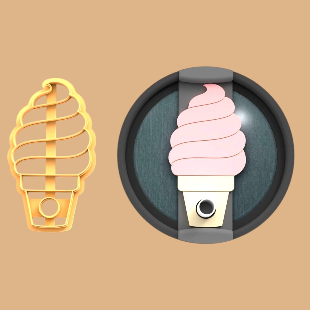 Ice Cream Stanley Topper Cutter - Etsy