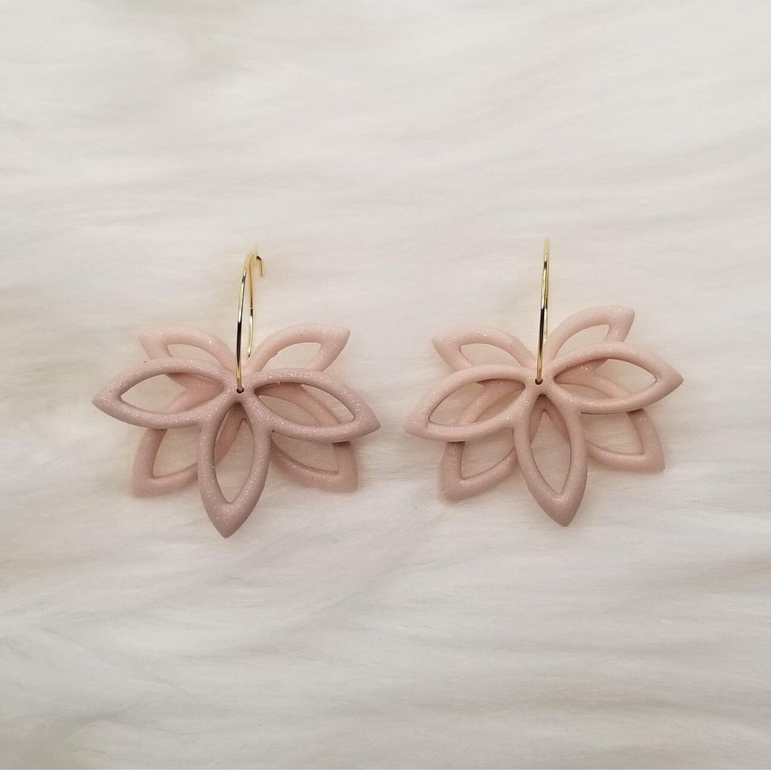 Unique Flower Clay Cutter - Etsy