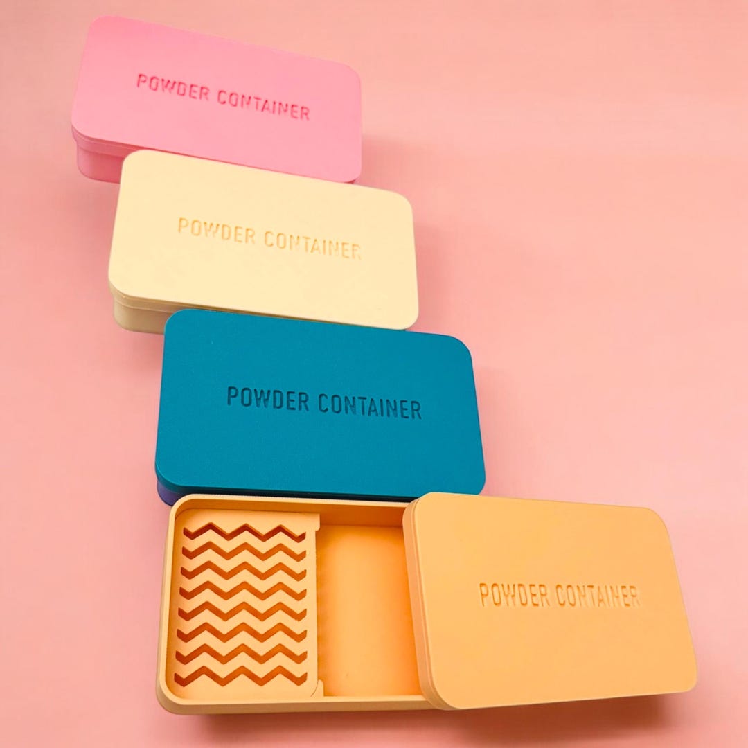 Cornstarch Tapper Box - Cornstarch Container - for Stud Earring - Etsy