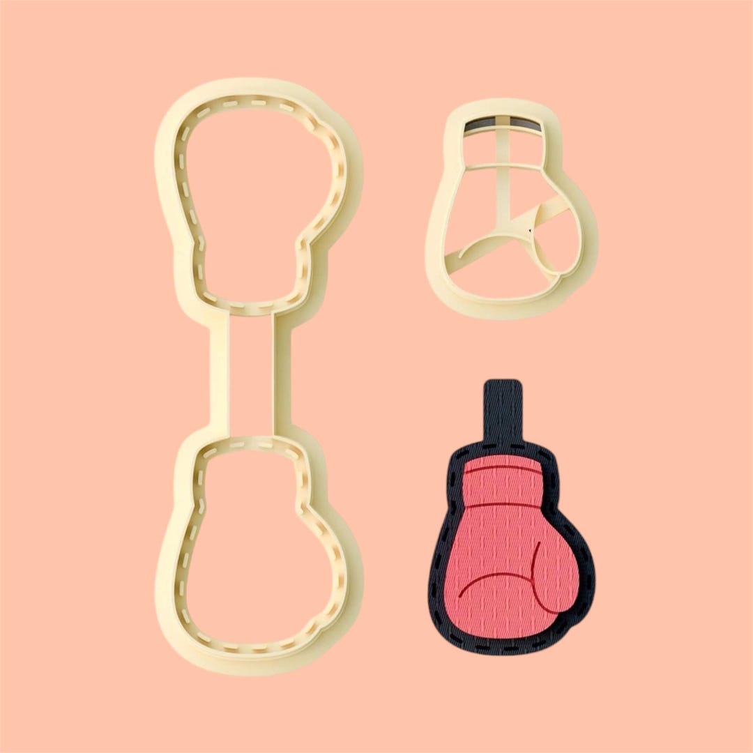 Boxing Gloves Keychain Clay Cutter - Etsy