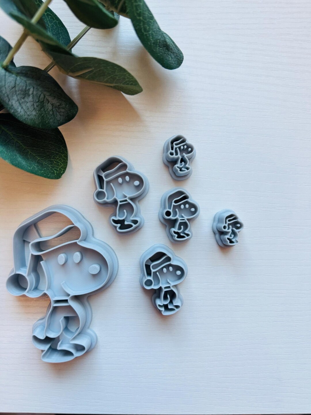 Santa Beagle Dog Clay Cutter - Etsy