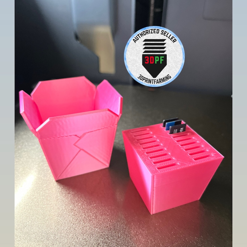 Micro Sd Card Storage Box - Etsy