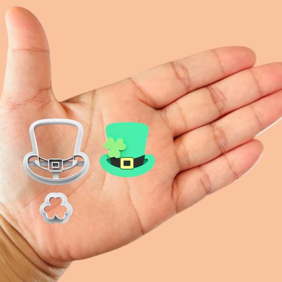 Hat With Clower Polymer Clay Cutter - Etsy