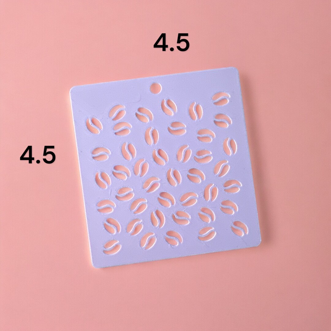 Coffee Bean Stencils | Clay Stencil | Baking Stencil - Etsy