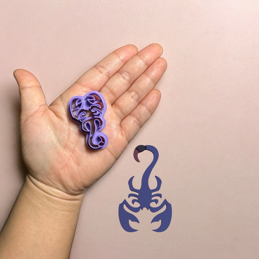 Scorpion Clay Cutter: Mystical Design - Etsy