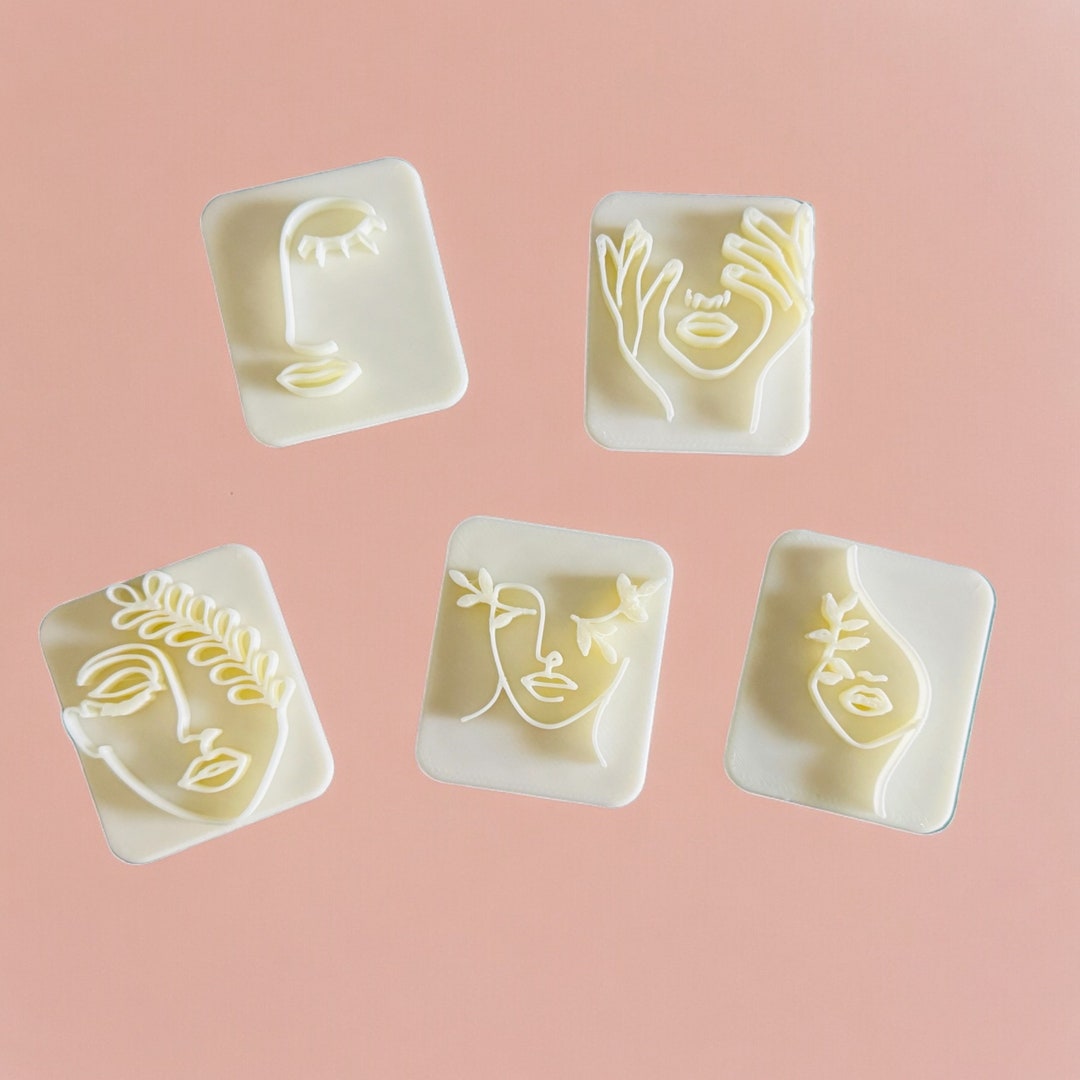 Face Stamp Set - Etsy