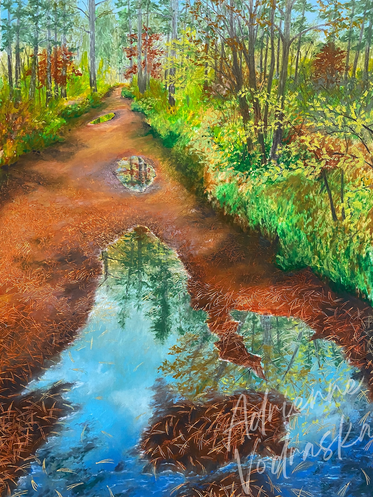 Landscape Art Print: After the Rain - Etsy