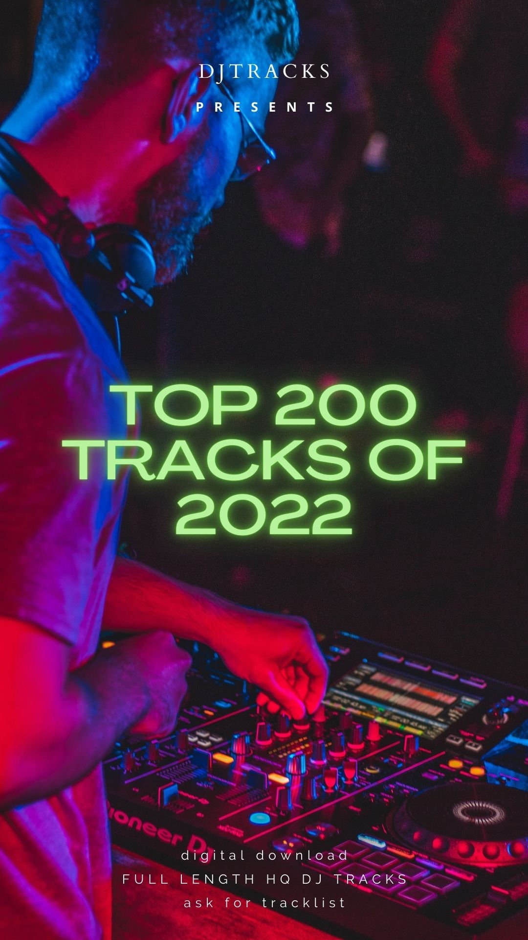 Top 200 Tracks of 2022 320K MP3 Dj Music, Dj Gift, Dj Present, Dj ...