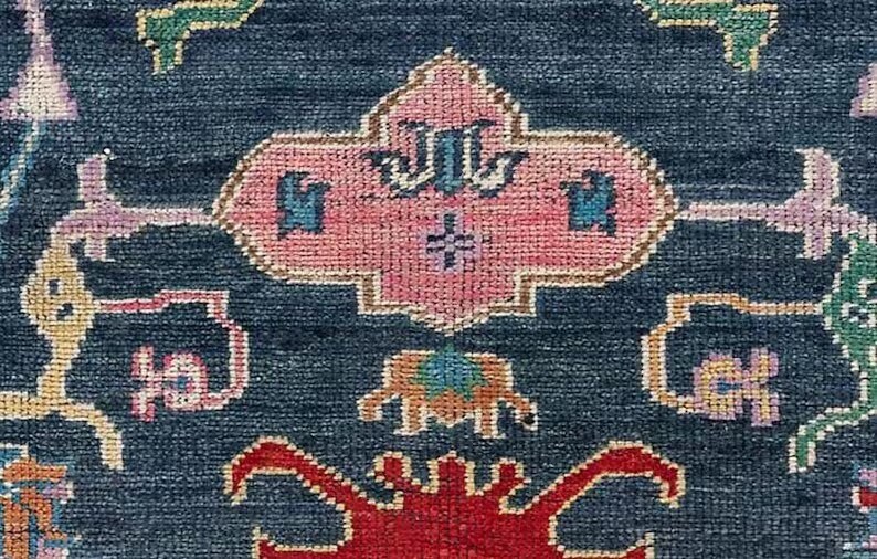 Blue Pastel Antique and Beautiful Design Rug 8x10 9x12 10x14 - Etsy