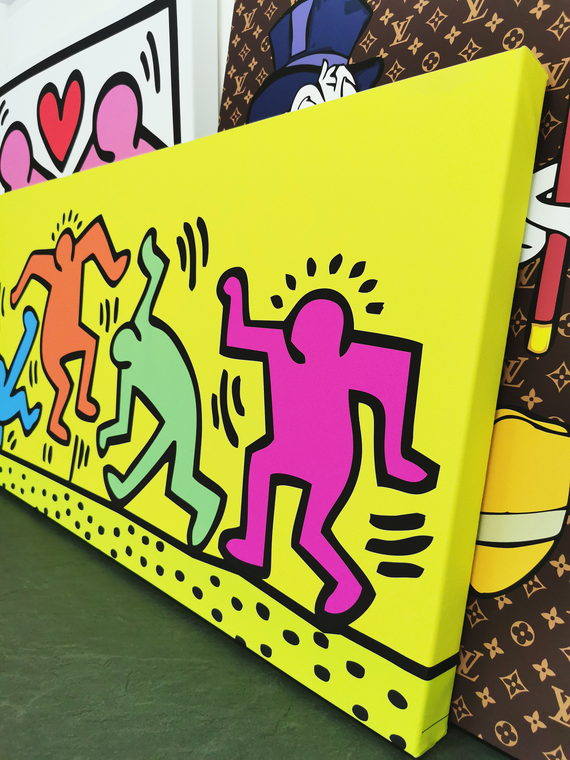 Keith Haring, Figure Danzanti poster, Keith Haring, Figure Danzanti ...