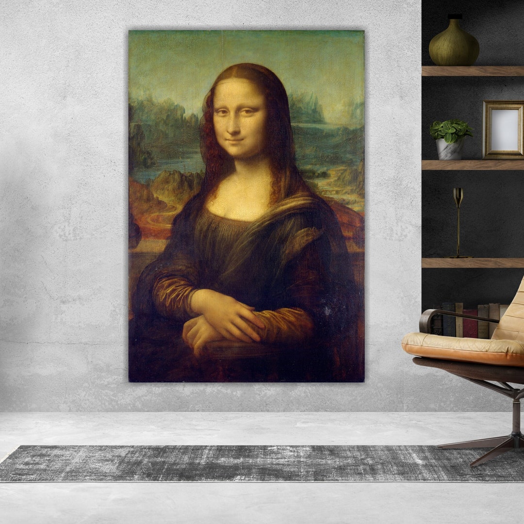 Mona Lisa, Mona Lisa, Leonardo Da Vinci, Affiche ou peinture sur toile ...