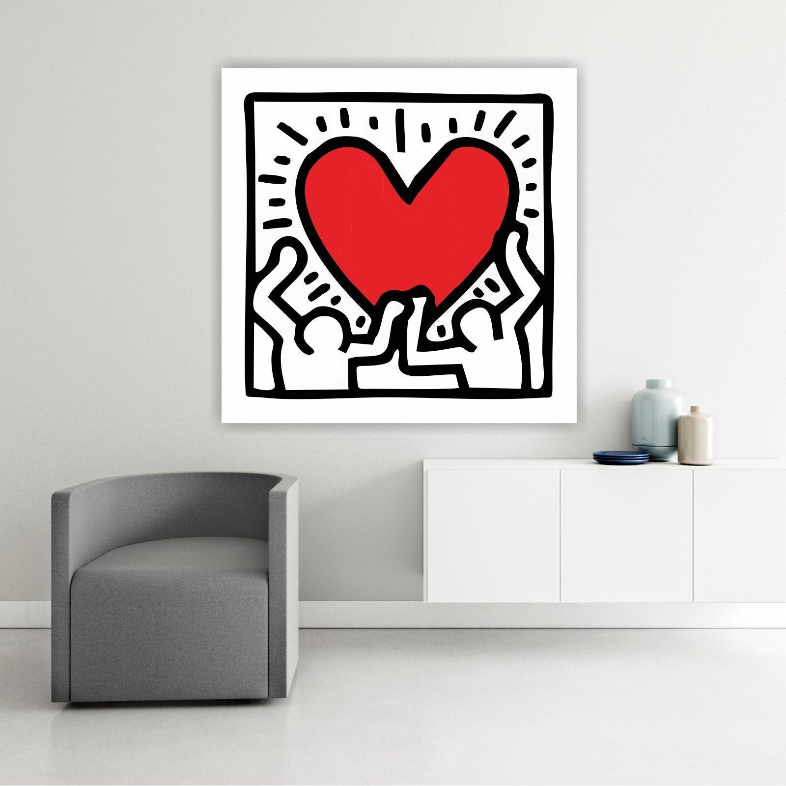 Keith Haring Love Art