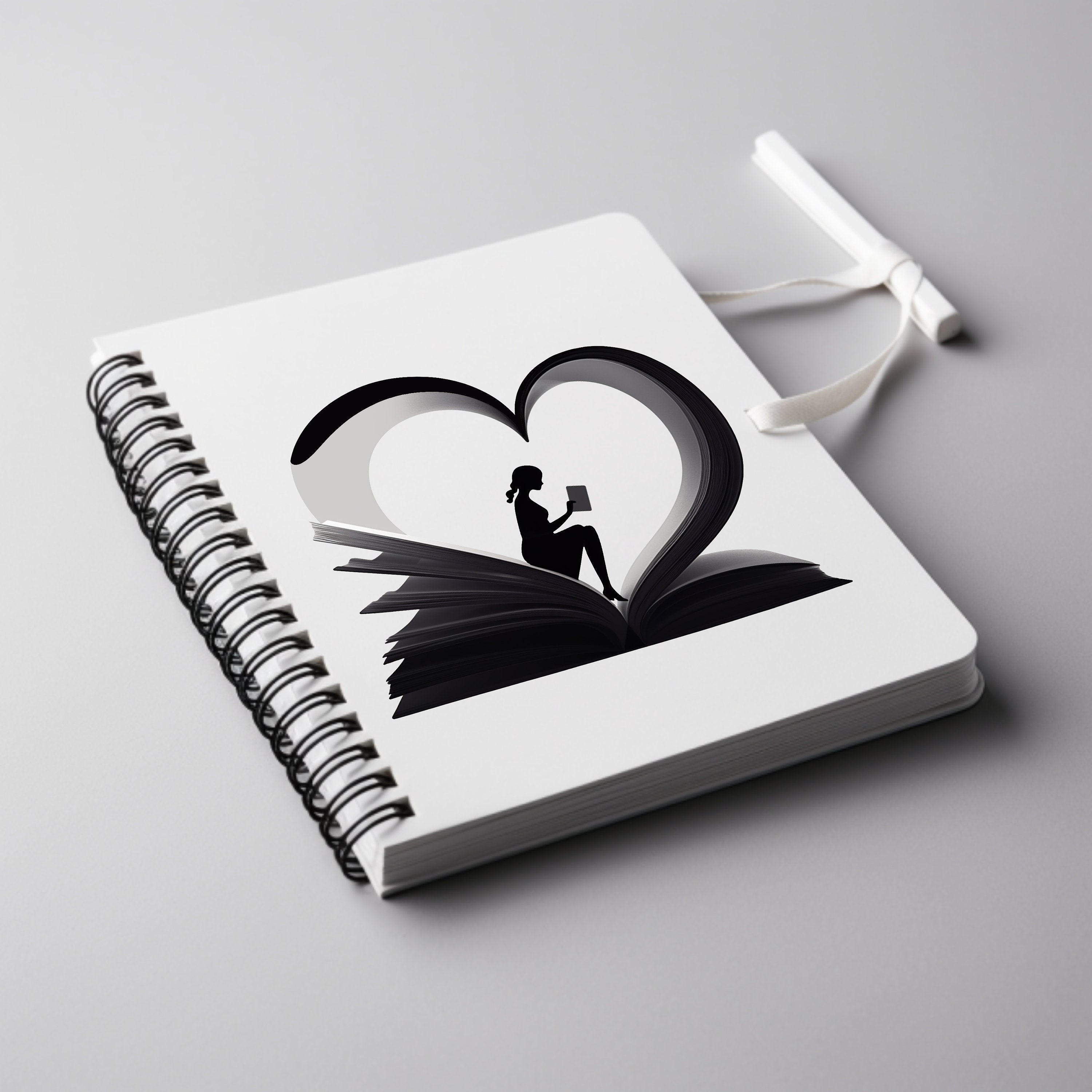 The Heart of Reading - Etsy