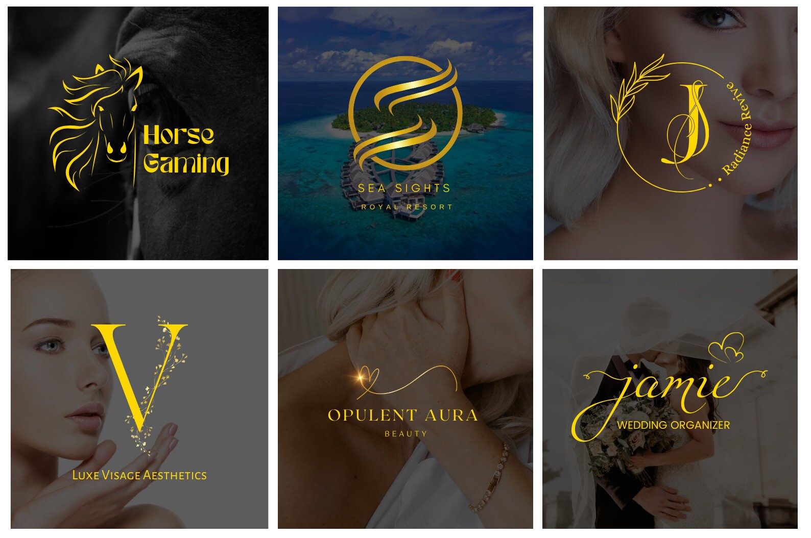 Premium Logo Design Initial Logos Custom Logo Design for - Etsy