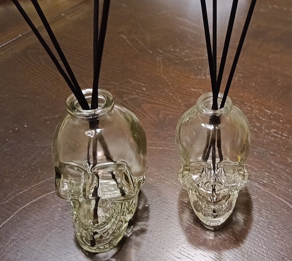 Skull Reed Diffuser for Diffuser Oil Fragrance Aromatherapy - Etsy